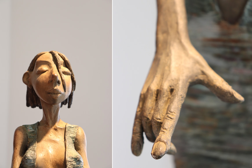 Dirk De Keyzer, sculpture La Tentatrice